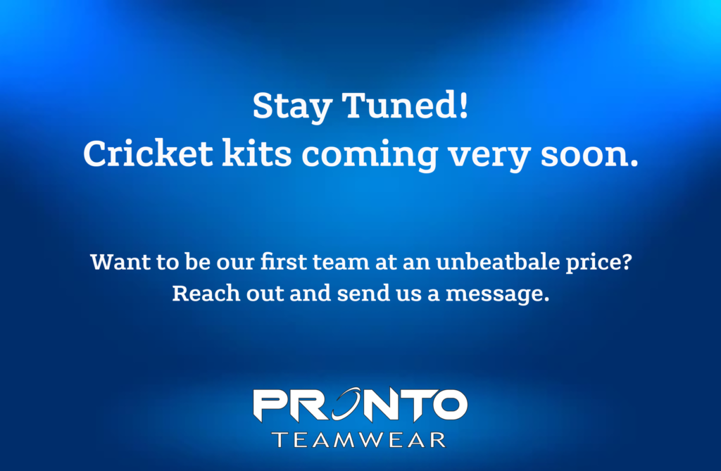 Cricket - Pronto Teamwear