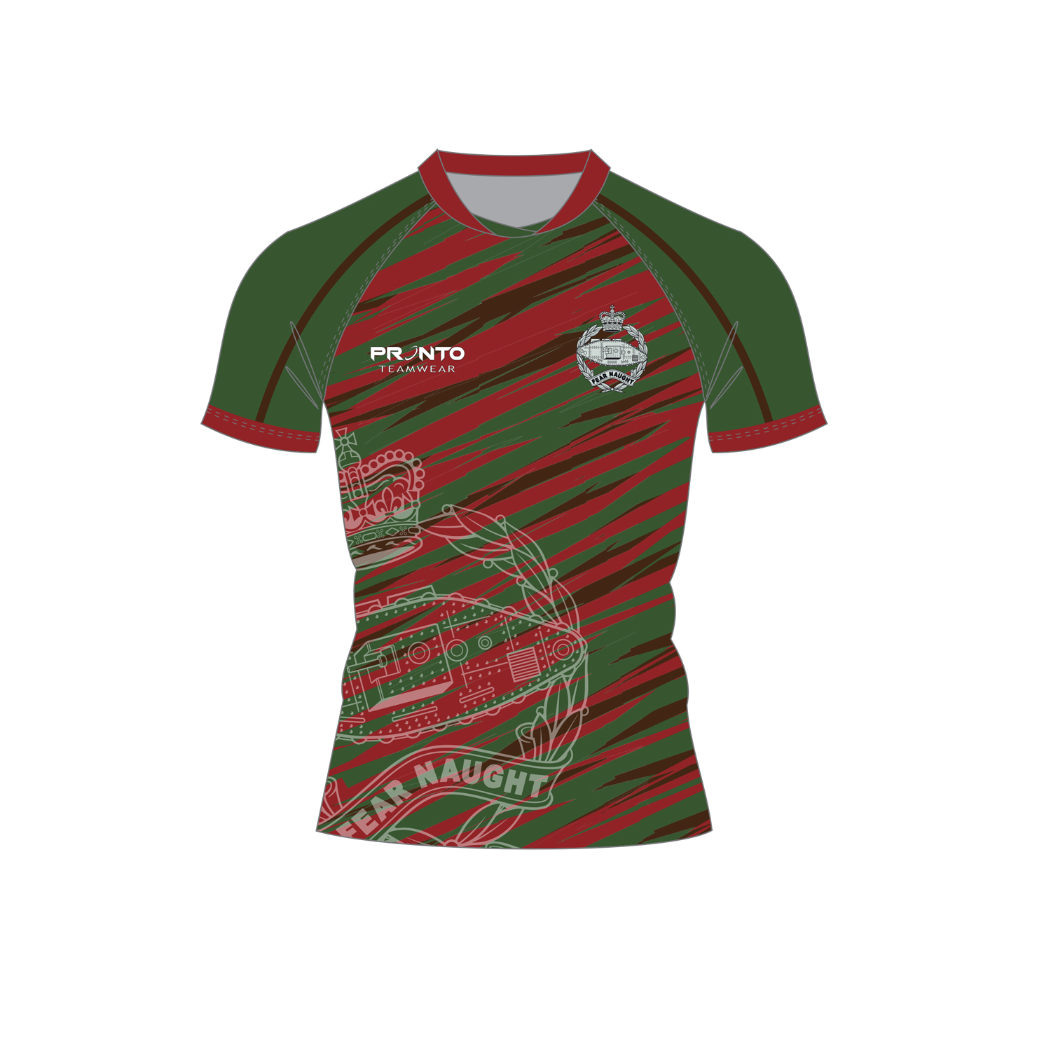 Royal Tank Regiment Supporters Rugby Shirt - Relaxed Fit - Pronto Teamwear