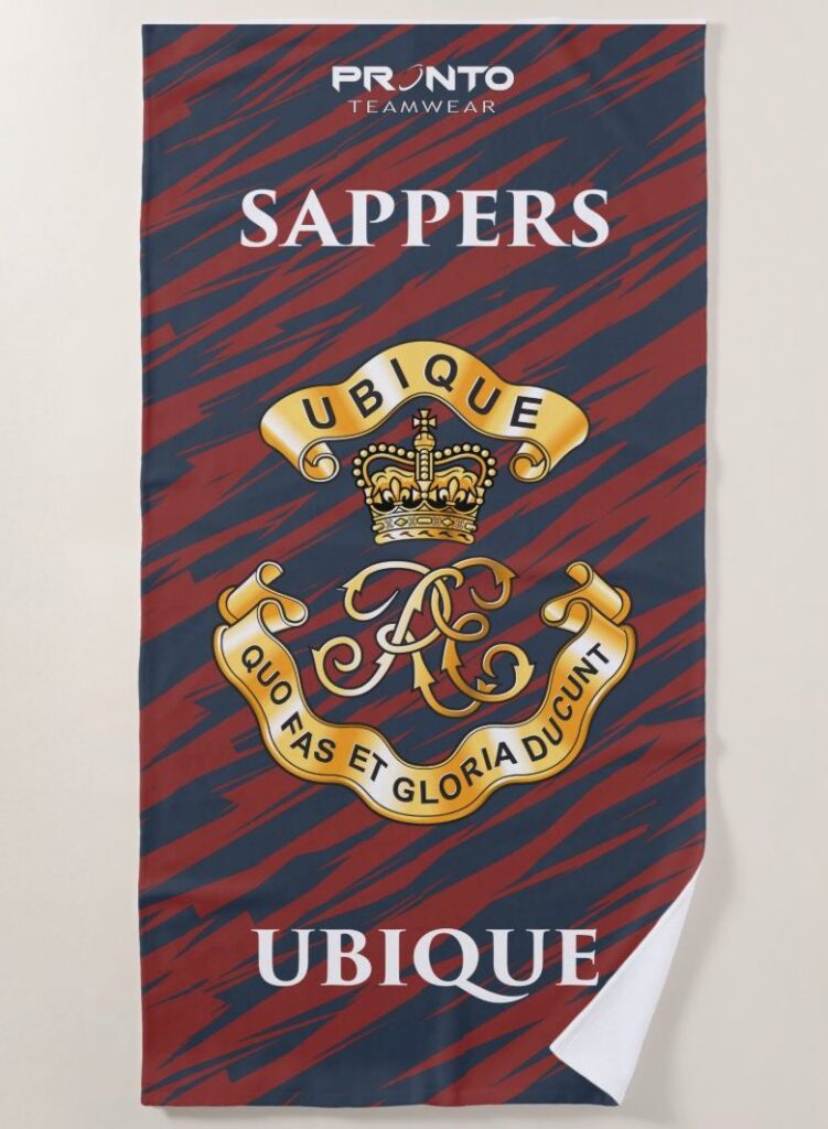 Royal Engineers Sapper Towel - Pronto Teamwear