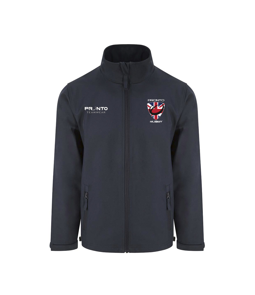 Pronto Rugby Soft Shell Jacket - Pronto Teamwear