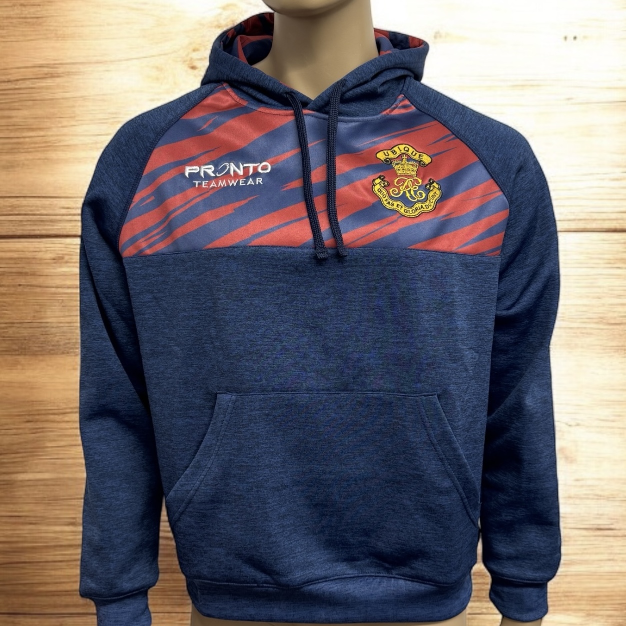 Royal Engineers Sapper Navy Marl Hoody - Pronto Teamwear